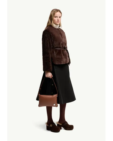 Vetta Nappa Leather Shoulder Bag | Matsuya Ginza