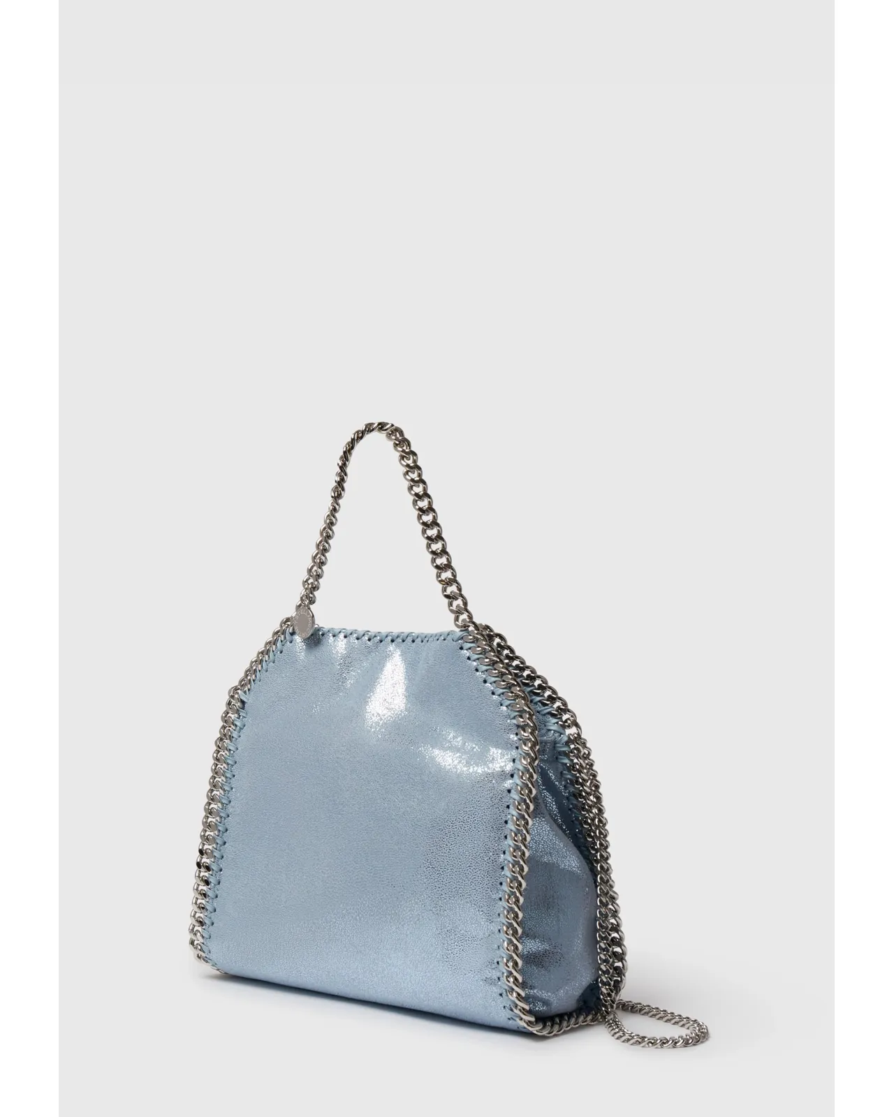 Falabella Pearl Mini Tote Bag Sapphire Blue | Matsuya Ginza