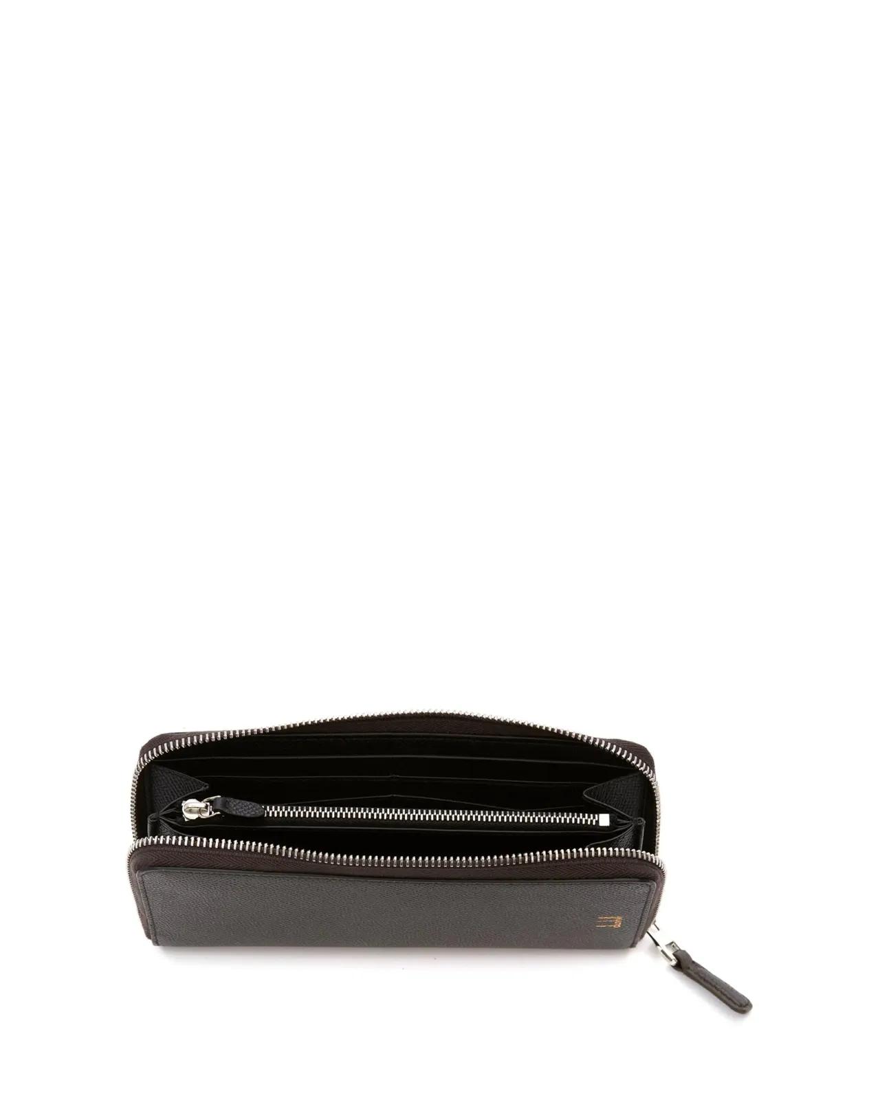 Olive Grey Cadogan Zip Coat Wallet | Matsuya Ginza