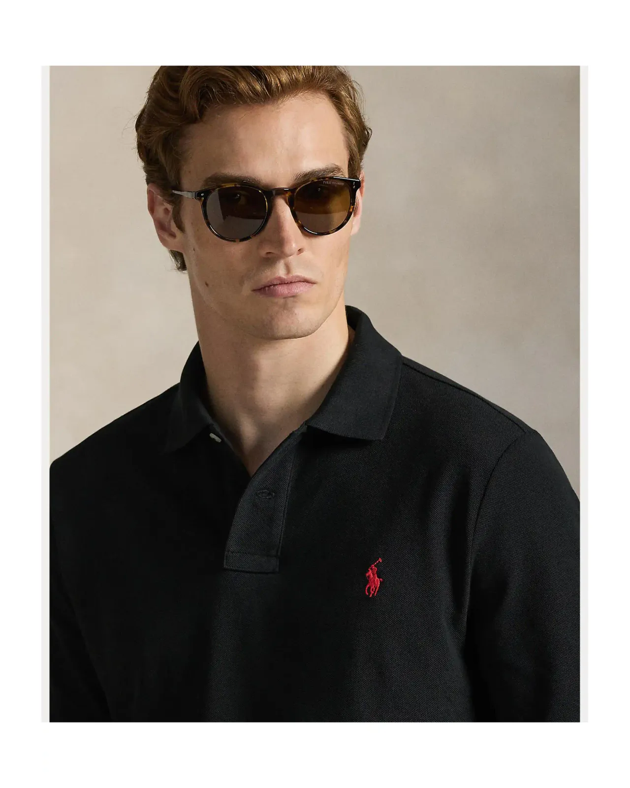 POLO RALPH LAUREN Custom Slim Fit Mesh Polo Shirt | Matsuya Ginza