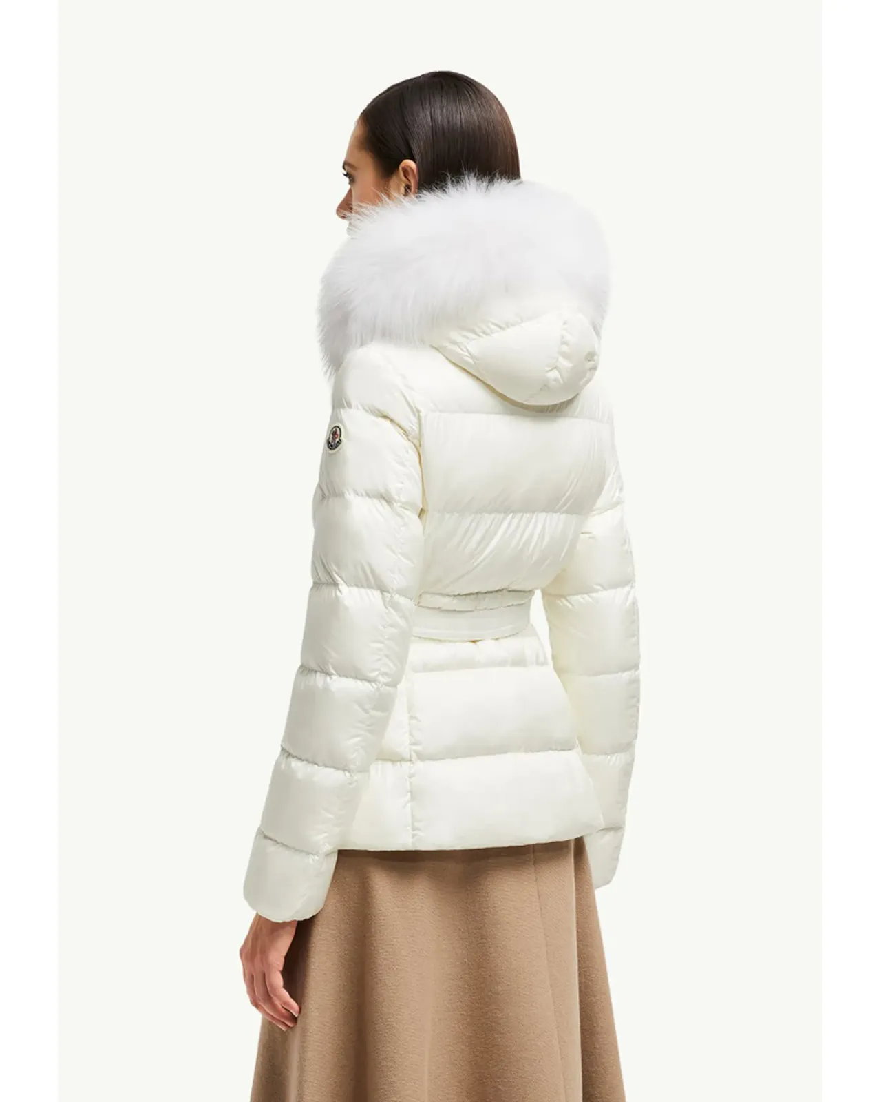 Boed Hooded Shearling‑Trim Short Down Jacket | Matsuya Ginza