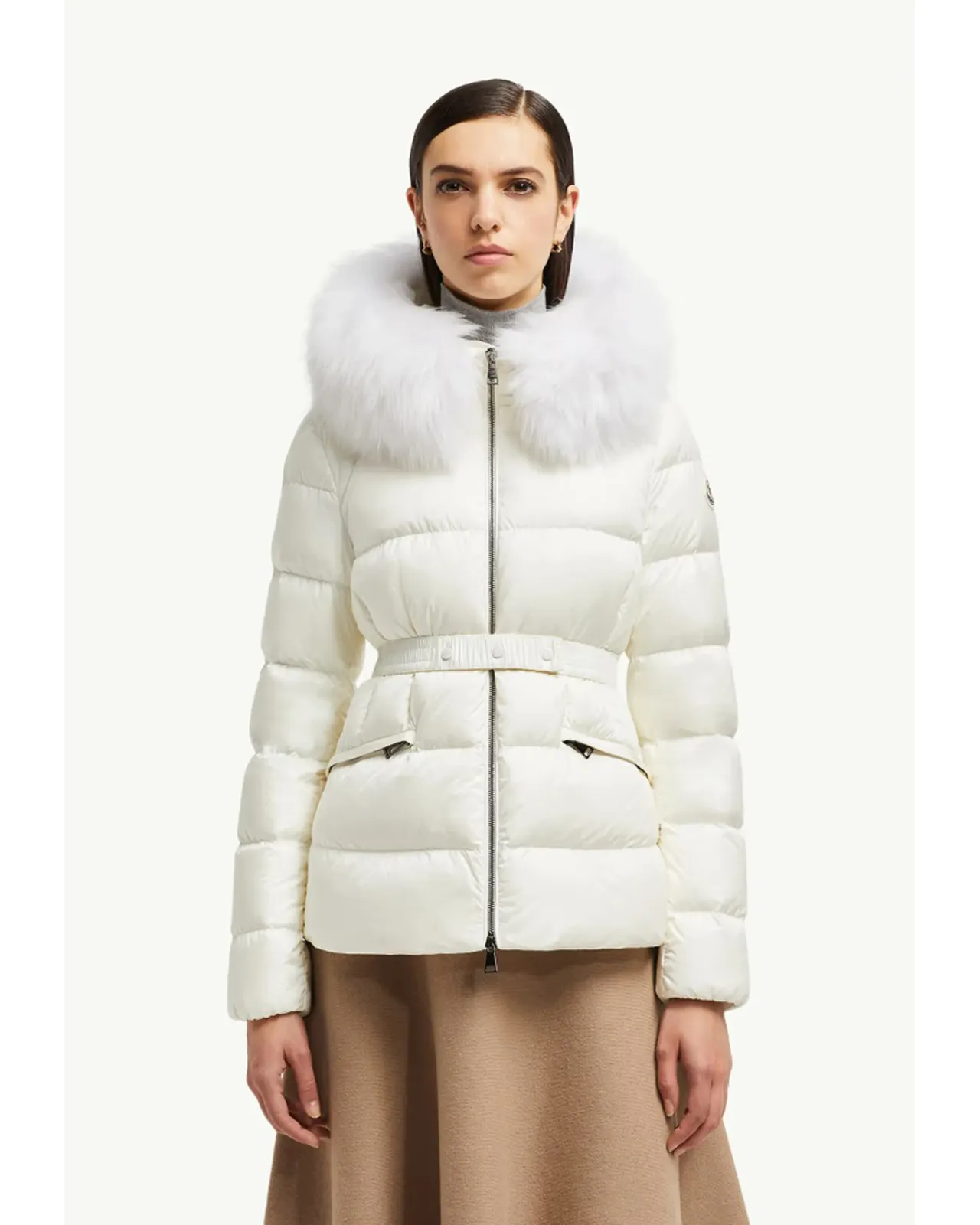 Boed Hooded Shearling‑Trim Short Down Jacket | Matsuya Ginza