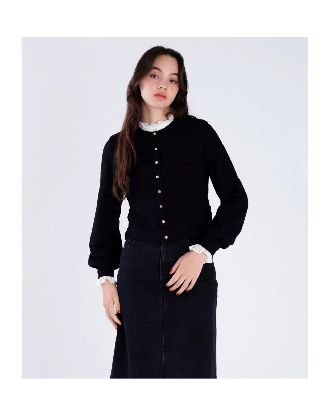 Traditional Pretty Cardigan | Matsuya Ginza