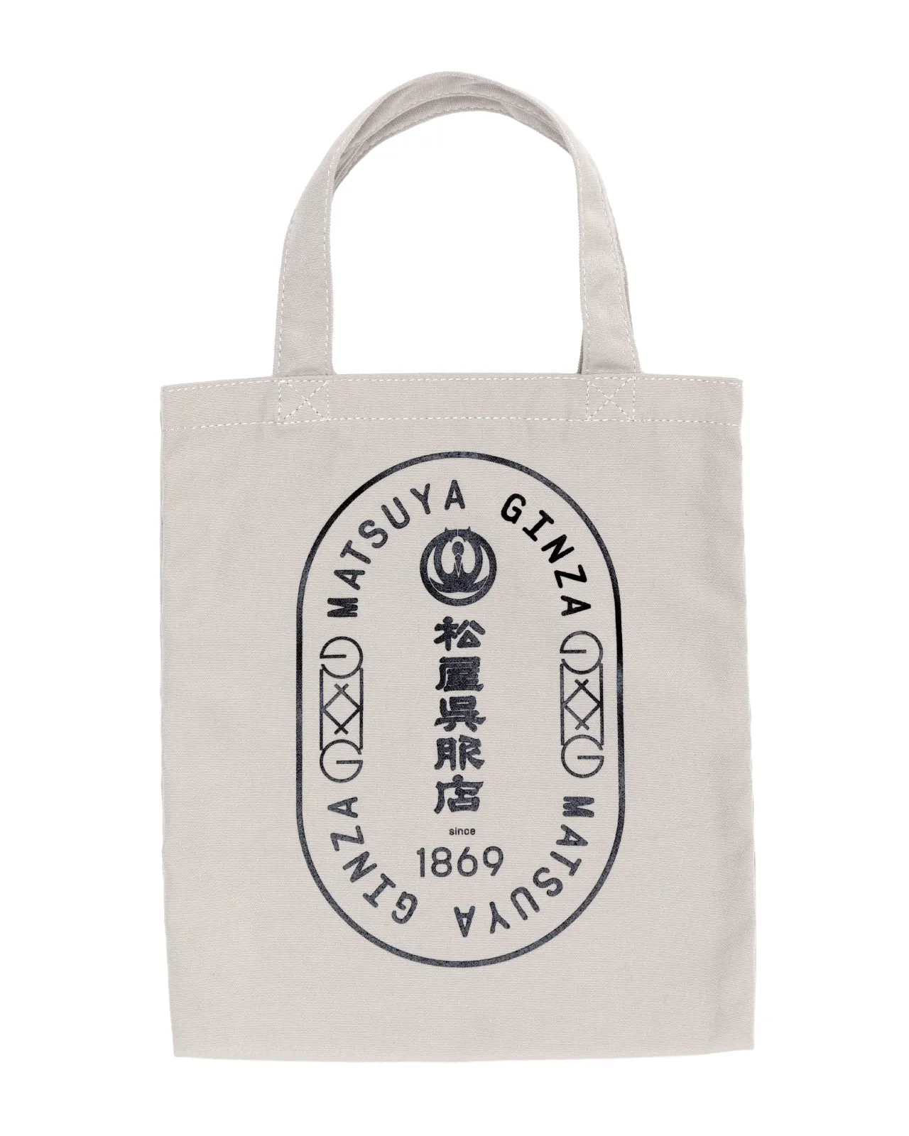 Tote Bag S (Matsuya Gofuku Ten) Gray | Matsuya Ginza