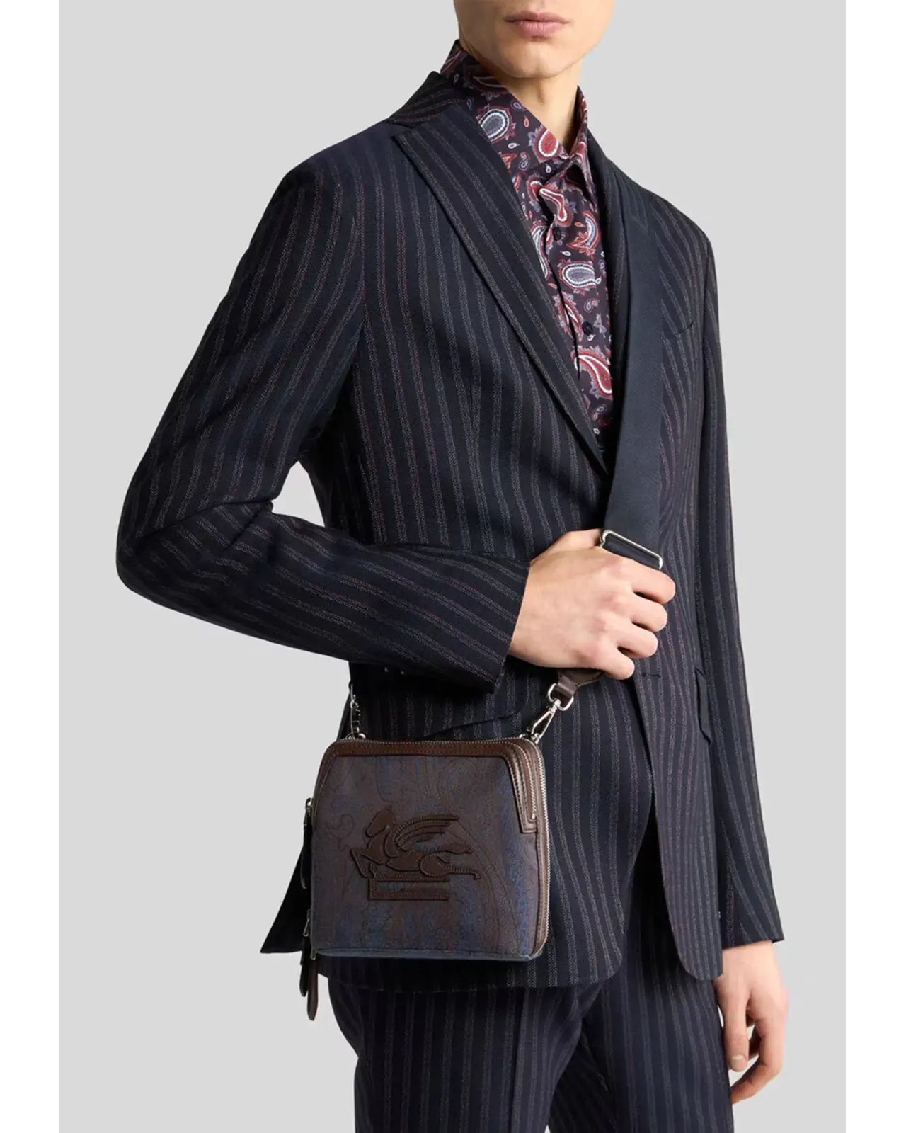 ESSENTIAL Jacquard Crossbody Bag | Matsuya Ginza