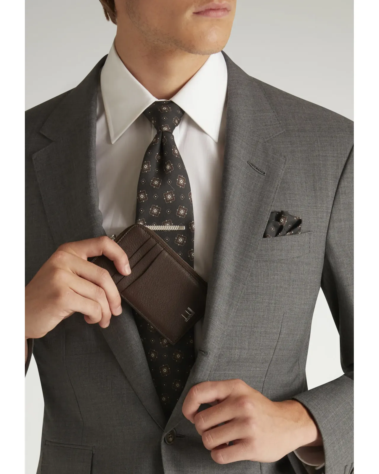 Duke Fine Leather Zip Card Case | Matsuya Ginza