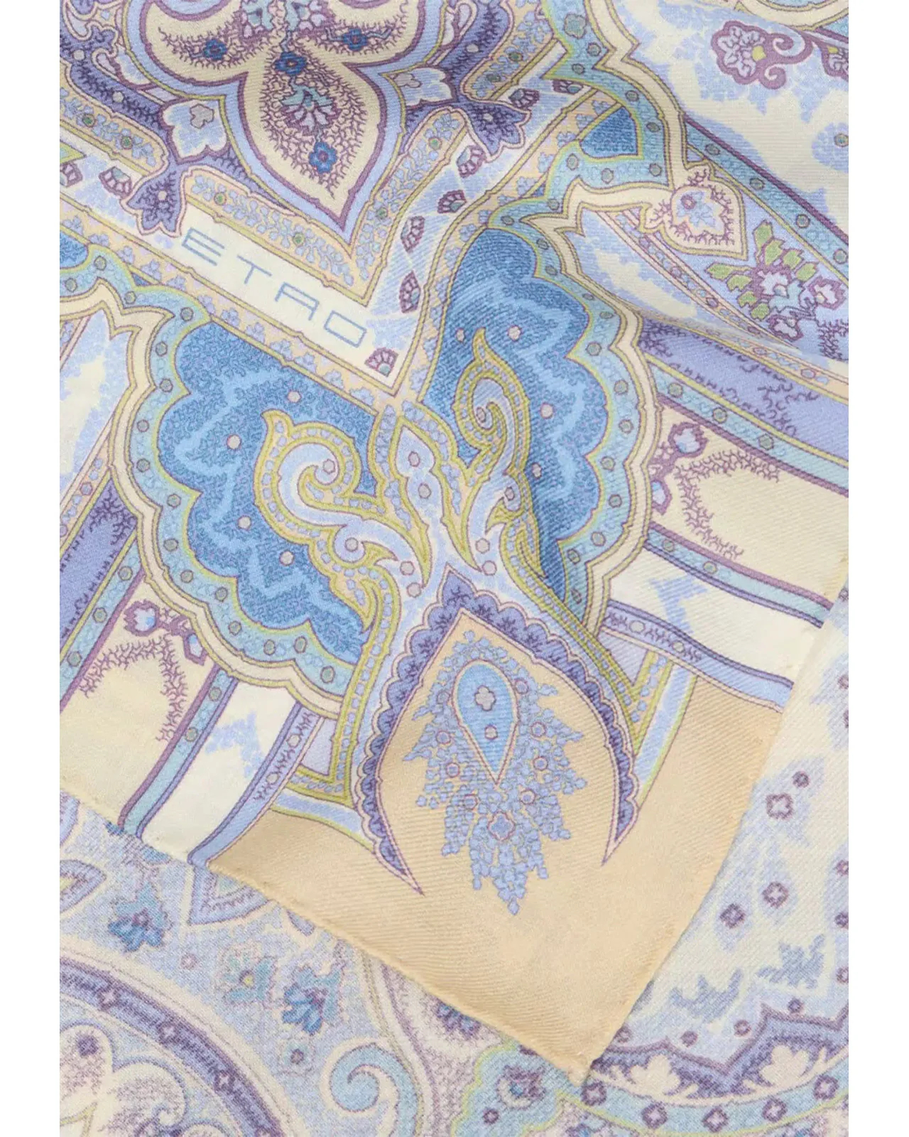 Engineered Print Wool＆Silk Shawl | Matsuya Ginza