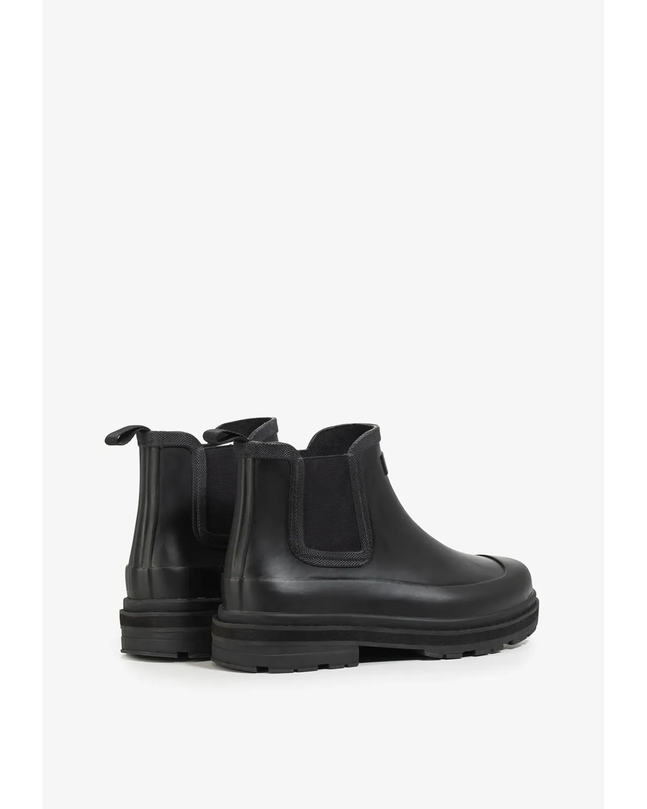 Platform Waterproof Soft Rain 2 Rubber Boots / Chelsea Boots | Matsuya ...